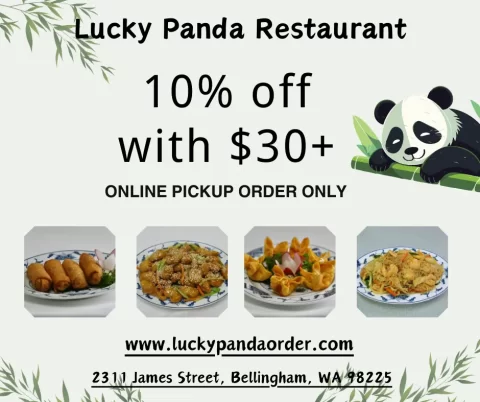 Lucky Panda - Chinese Restaurant | Online Order | Bellingham | WA